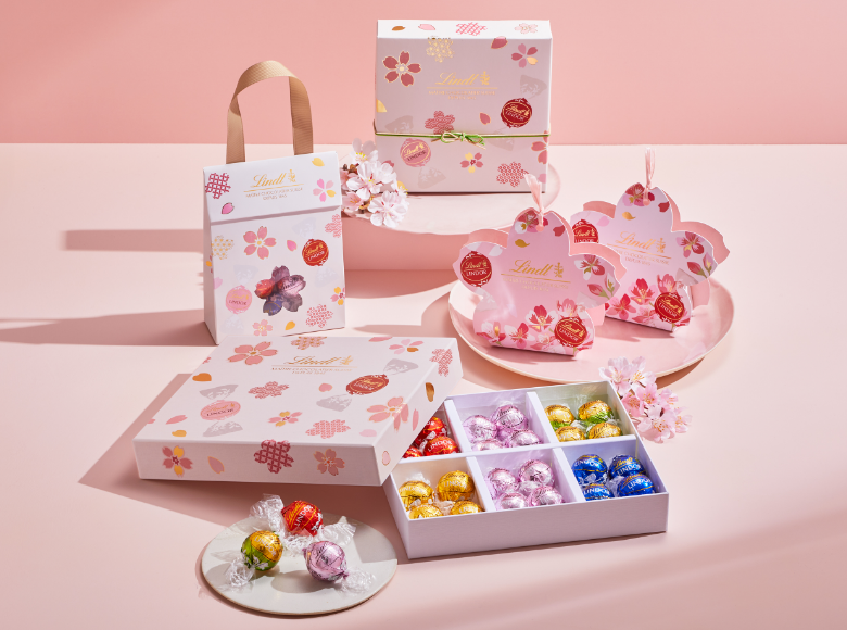 桜の香りのリンツ・スプリングギフト Lindt／リンツ SAKURA GIFT COLLECTION